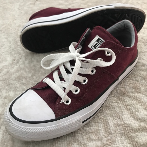Converse | Shoes | Converse All Star Maroon | Poshmark